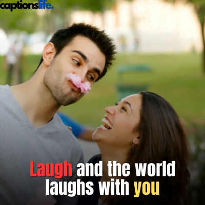 300+ Laughing Captions For Instagram [Laughter Captions]
